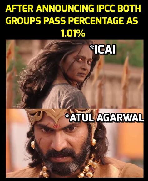 Bahubali Icai Result Meme Ca Cracker