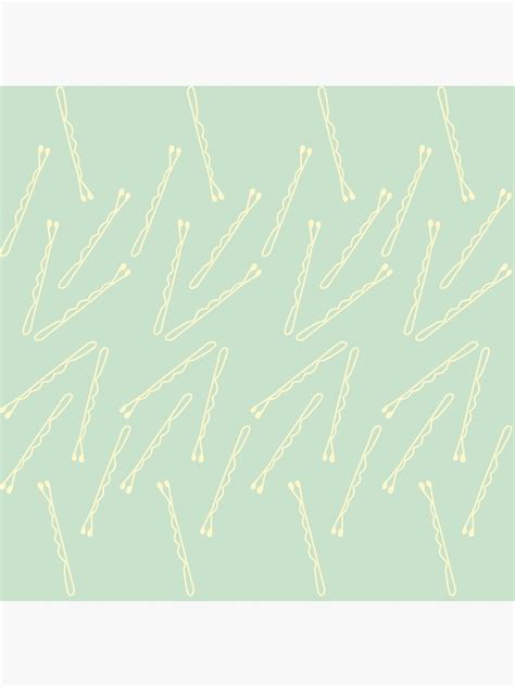 Bobby Pins Poster By Juju U Redbubble