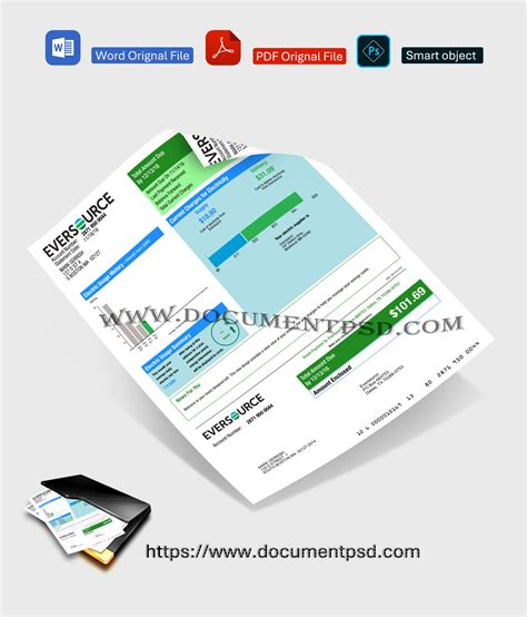 Documentpsd Utility Bill Eversource Energy Usa
