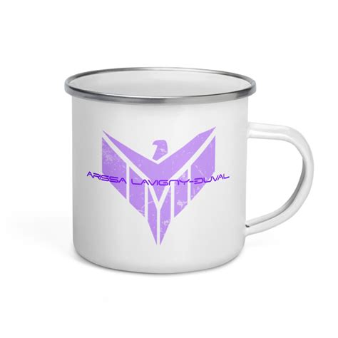 Arissa Lavigny Duval Enamel Mug • Burning L Productions