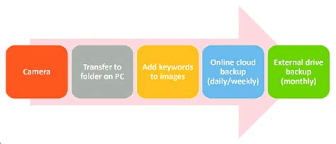 Suggested Workflow Of Storage Backup And Archiving Images Download