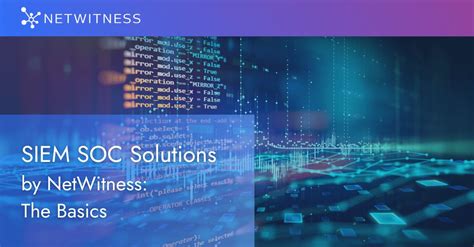 Simranjeet Singh Ahuja On Linkedin Siem Soc Solutions By Netwitness