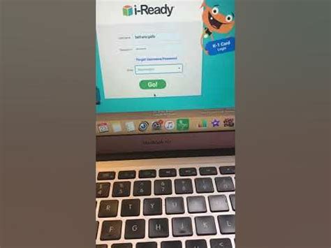 Using A Computer To Get On Iready At Home Youtube