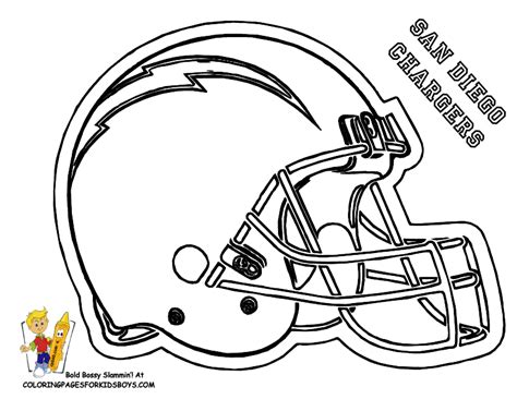 Chargers Coloring Book