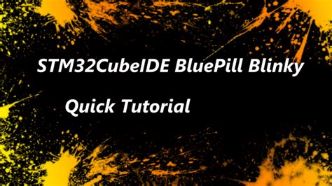Quick Tutorial On New Stm32cubeide Stm32 Programming Slemis Webpage