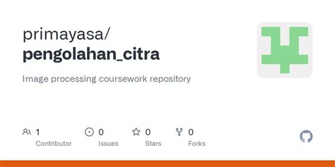 Pengolahan Citra Praktikum 05 Ipynb At Main · Primayasa Pengolahan Citra · Github