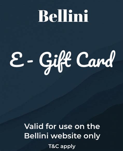 Bellini T Card