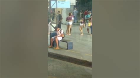 Sendo Encoxada No Terminal De Laranjeiras Youtube