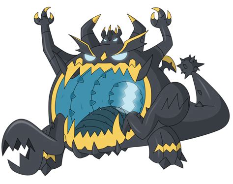 Guzzlord Pokemon Sinister Presence Gluttonous Creature Dark Type