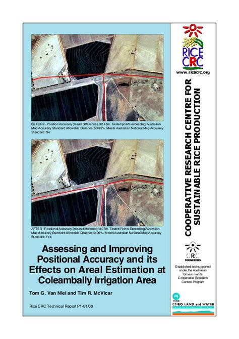Pdf Assessing And Improving Positional Accuracy And Its Effects On Areal Estimation At