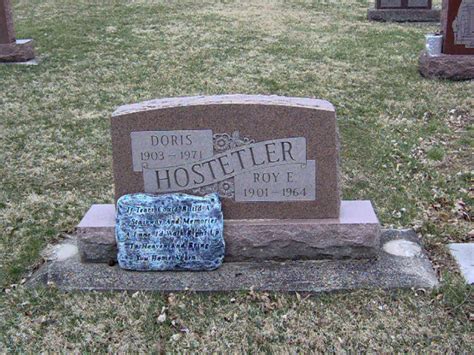 Doris Winifred Lindley Hostetler 1903 1971 Find A Grave Memorial