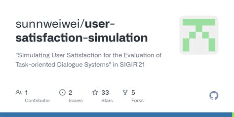 Github Sunnweiweiuser Satisfaction Simulation Simulating User