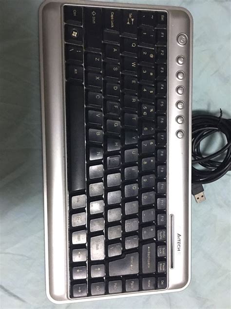 A Tech Slim Type Keyboard Computers Tech Parts Accessories Computer Keyboard On Carousell