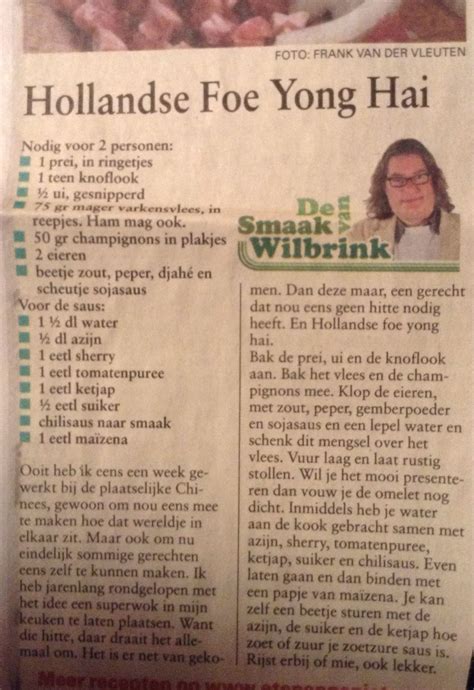 Hollandse Foe Yong Hai Gebakken Rijst Recepten Rijsttafel Recepten Pittig Eten Recepten