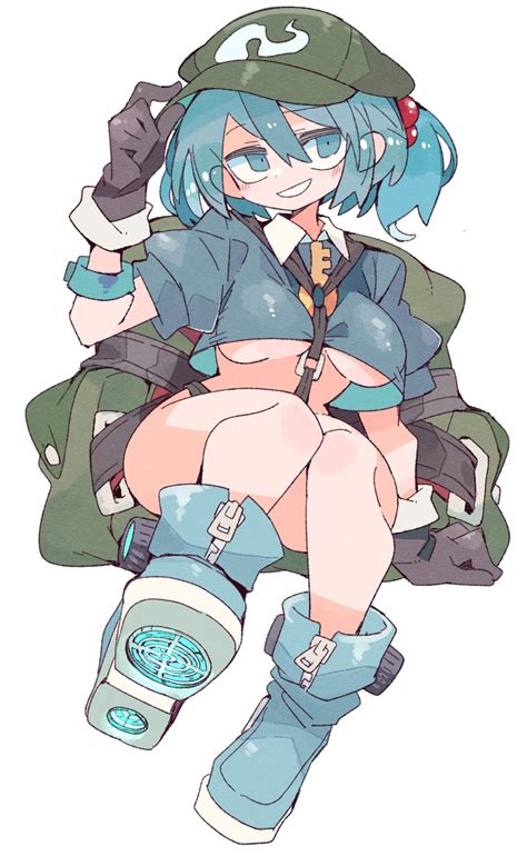 Kawashiro Nitori Touhou Drawn By Massakasama Danbooru