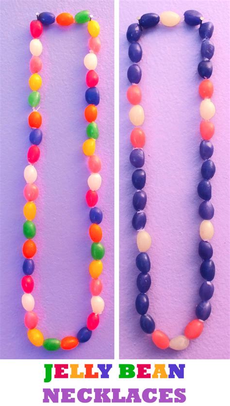 Jelly Bean Necklace Craft At Joshua Allingham Blog
