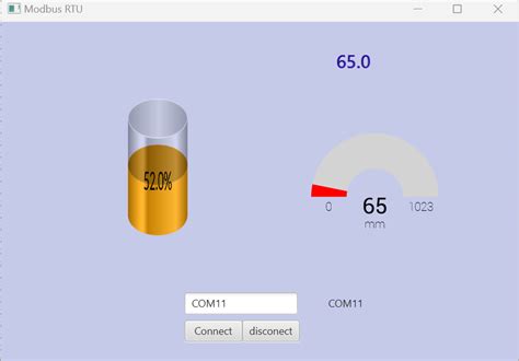 modbus slave simulation using virtual serial port emulator