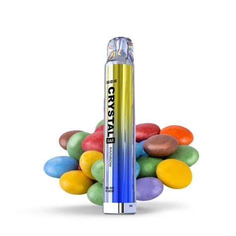 Crystal Bar E Zigarette E Shisha Mit Nikotin Rainbow 4 99