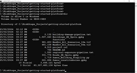 Advanced Cli Users — Riskscape 001 Documentation