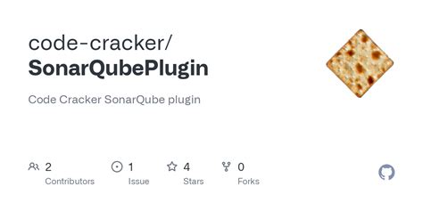 GitHub Code Cracker SonarQubePlugin Code Cracker SonarQube Plugin