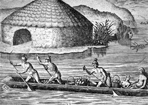 Photo Asset Native American Canoes History Of Sc Slide Collection