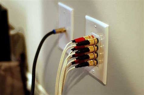 Conceal And Connect Running Wires For Seamless Surround Sound