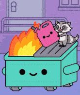 Dumpster Fire Floating Dumpster Fire  Dumpster Fire Floating