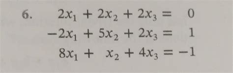Solved In Exercises 5 8 Solve The System By Gaussian