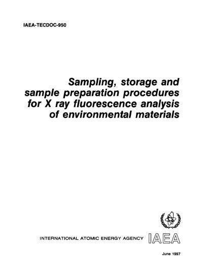 Sample Preparation Analysis Of Geological Materials