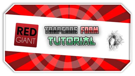Tutorial Red Giant Trapcode Form Audio Sphere React After