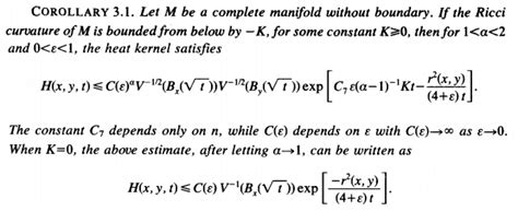 Reference Request Gaussian Upper Heat Kernel Bounds On Closed