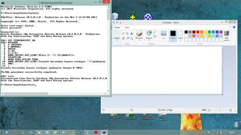 Teknologi Informasi Komunikasi Menggunakan Sql Plus Oracle Melalui