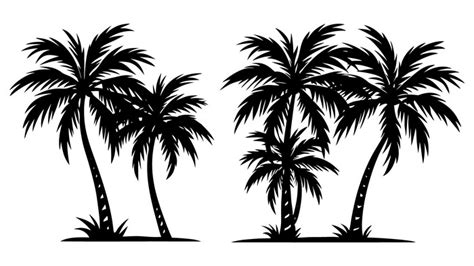 Coconut Tree Vector Illustration Png Images Eps Free Download Pikbest