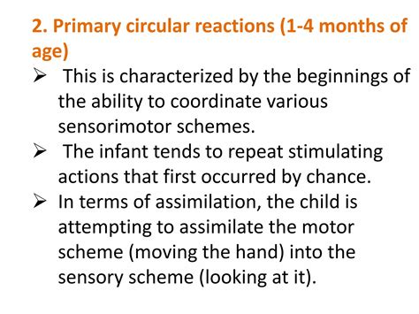 Infancy Cognitive Development Jean Piaget Pptx