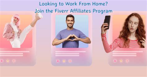 Join The Fiverr Affiliates Program And Start Earning Income From Home