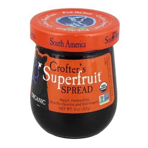 Crofters Organic South America Superfruit Spread Shop Jelly And Jam At