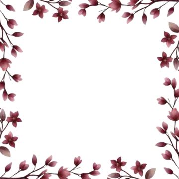 Frame Border Maroon Color Wedding Frames Wedding Wreath Wedding Png