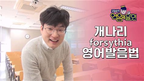 개나리 영어로 영어발음하기 Youtube