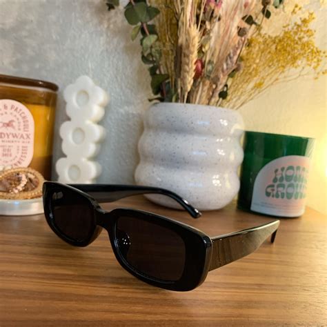 Womens Black Sunglasses Depop