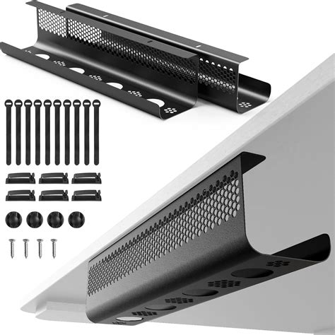 Khamal Cable Management Under Desk 26pcs Cable Management
