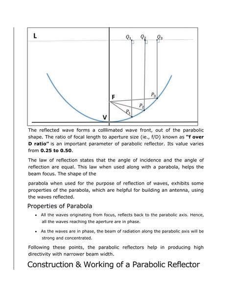Parabolic Antenna Theory Docx