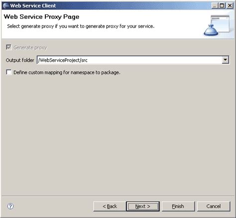 Mobilefish A Tutorial About Eclipse Create A Web Service Client