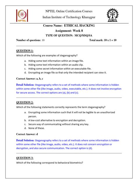 Assignment 8 Solution Pdf Domain Name System Denial Of Service