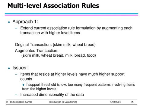 Data Mining Association Rules Advanced Concepts And Algorithms Ppt Download