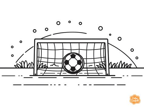 Soccer Goal Drawing Ideas