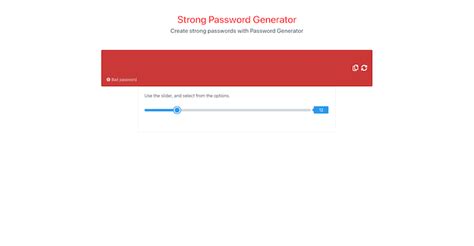 Build A Password Generator App In React With Reusable Components Logrocket Blog