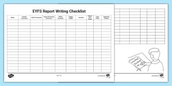 Assessment Report Writing And Summative Assessment Eyfs