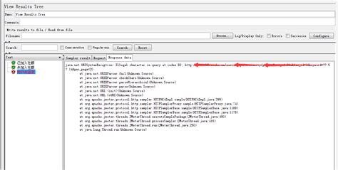 Jmeter报错：urisyntaxexception Illegal Character In Path At Index 108 程序员大本营
