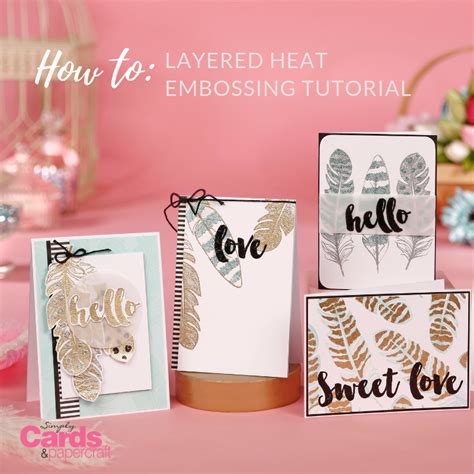 Heat Embossing Tutorial At Abigail Mathy Blog