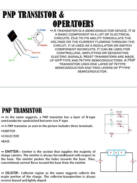 Physics Pnp Transistor Pdf Bipolar Junction Transistor Transistor